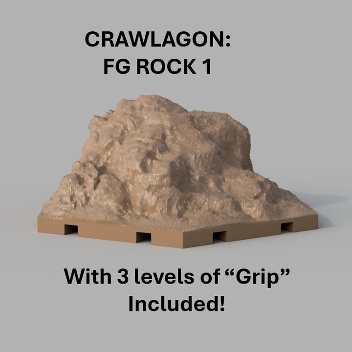 CRAWLAGON: A fully configurable, 3D-printed RC rock crawling course!