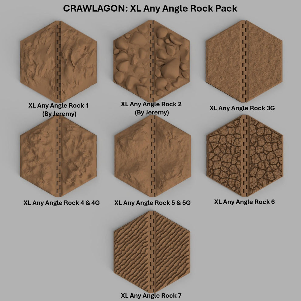 XL- Any Angle Rock Pack (Accessory) – CRAWLAGON