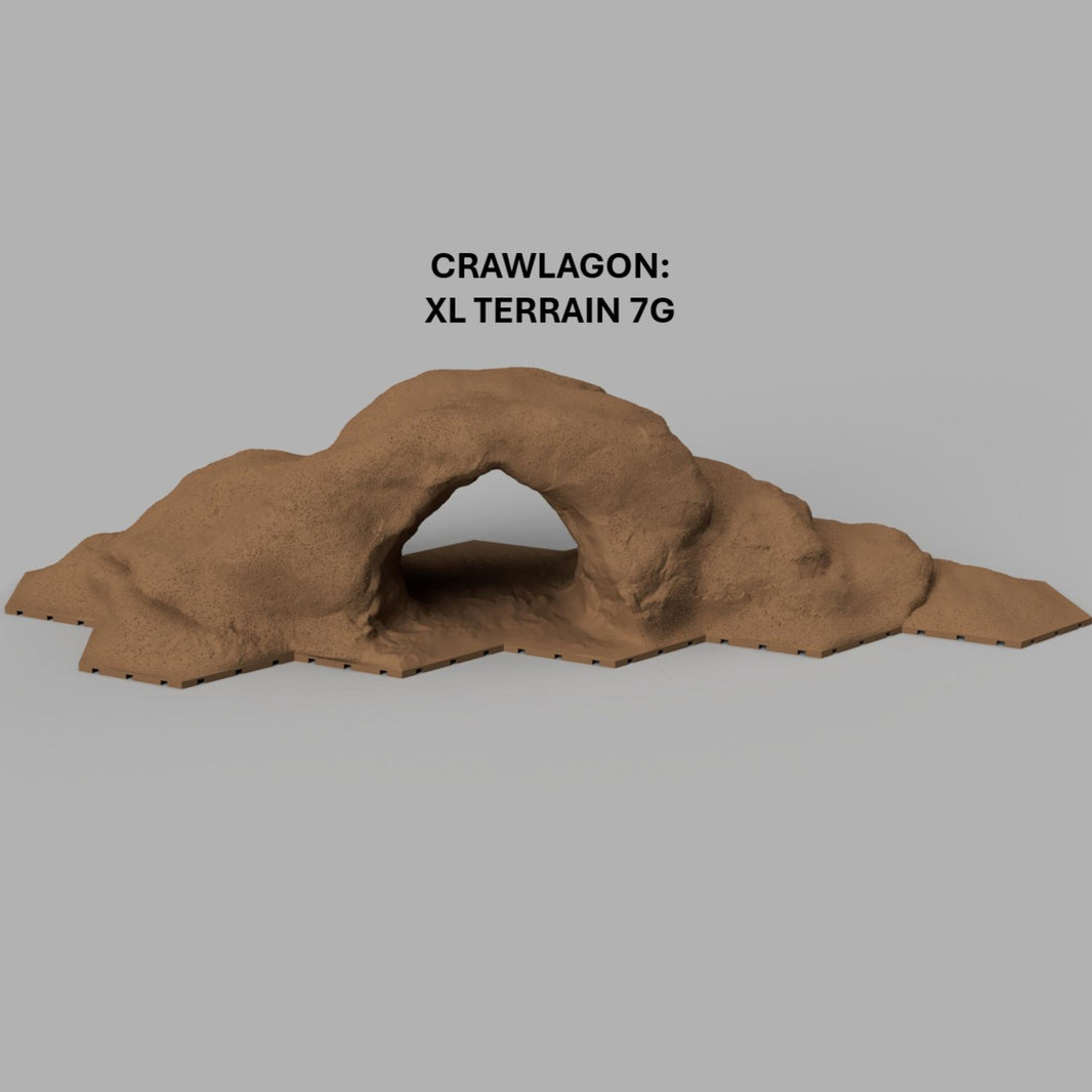 CRAWLAGON: A fully configurable, 3D-printed RC rock crawling course!