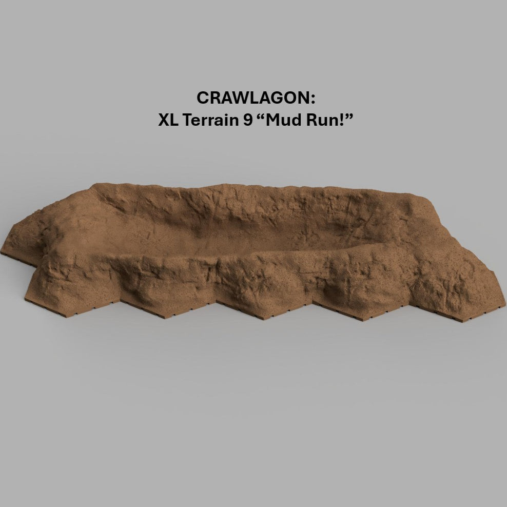 CRAWLAGON: A fully configurable, 3D-printed RC rock crawling course!