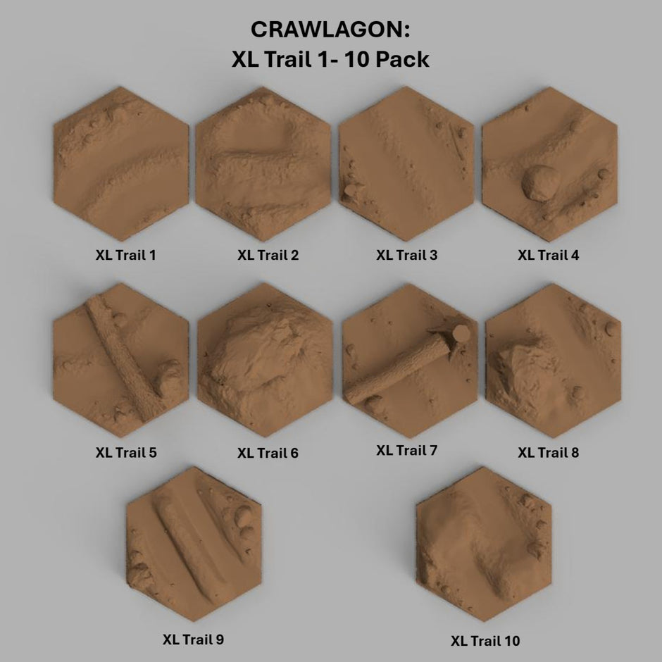 CRAWLAGON: A fully configurable, 3D-printed RC rock crawling course!