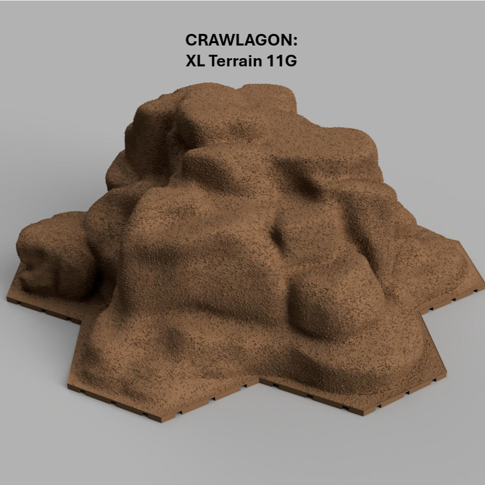 CRAWLAGON: A fully configurable, 3D-printed RC rock crawling course!